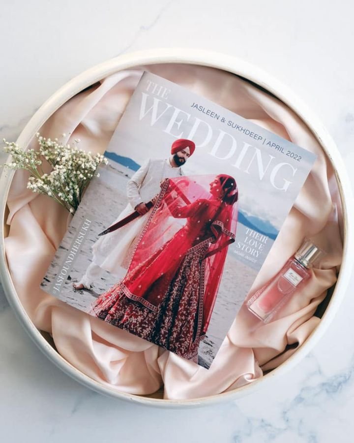 Magazine Style Wedding Album - Esgee Art + Design